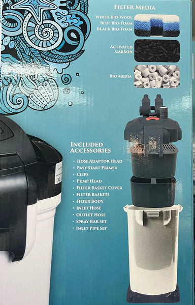 Bioscape Canister Filter 2200 UV | Aquarium and Reptiles
