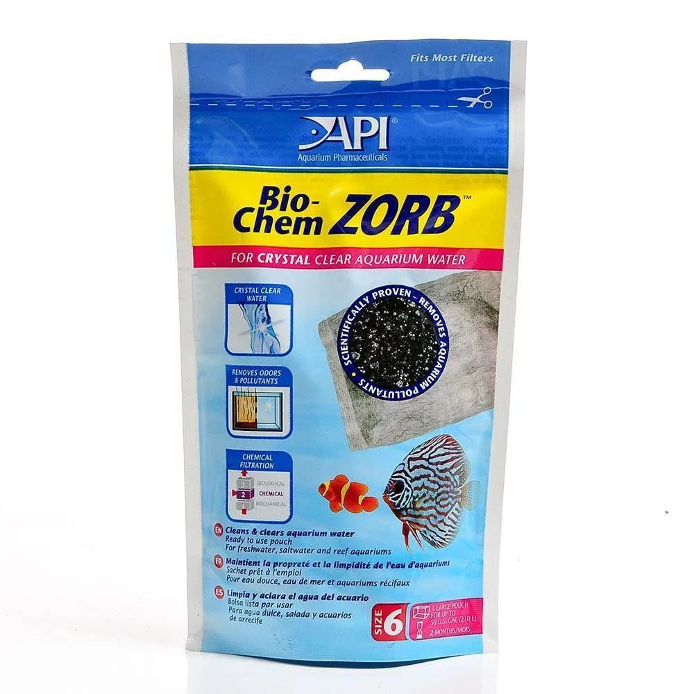 API Bio Chem Zorb Bulk 18 x 283g Pouches | Aquarium and Reptiles