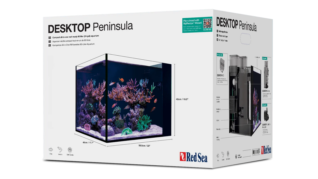 Red Sea Desktop Peninsula Nano Tank | Aquarium and Reptiles